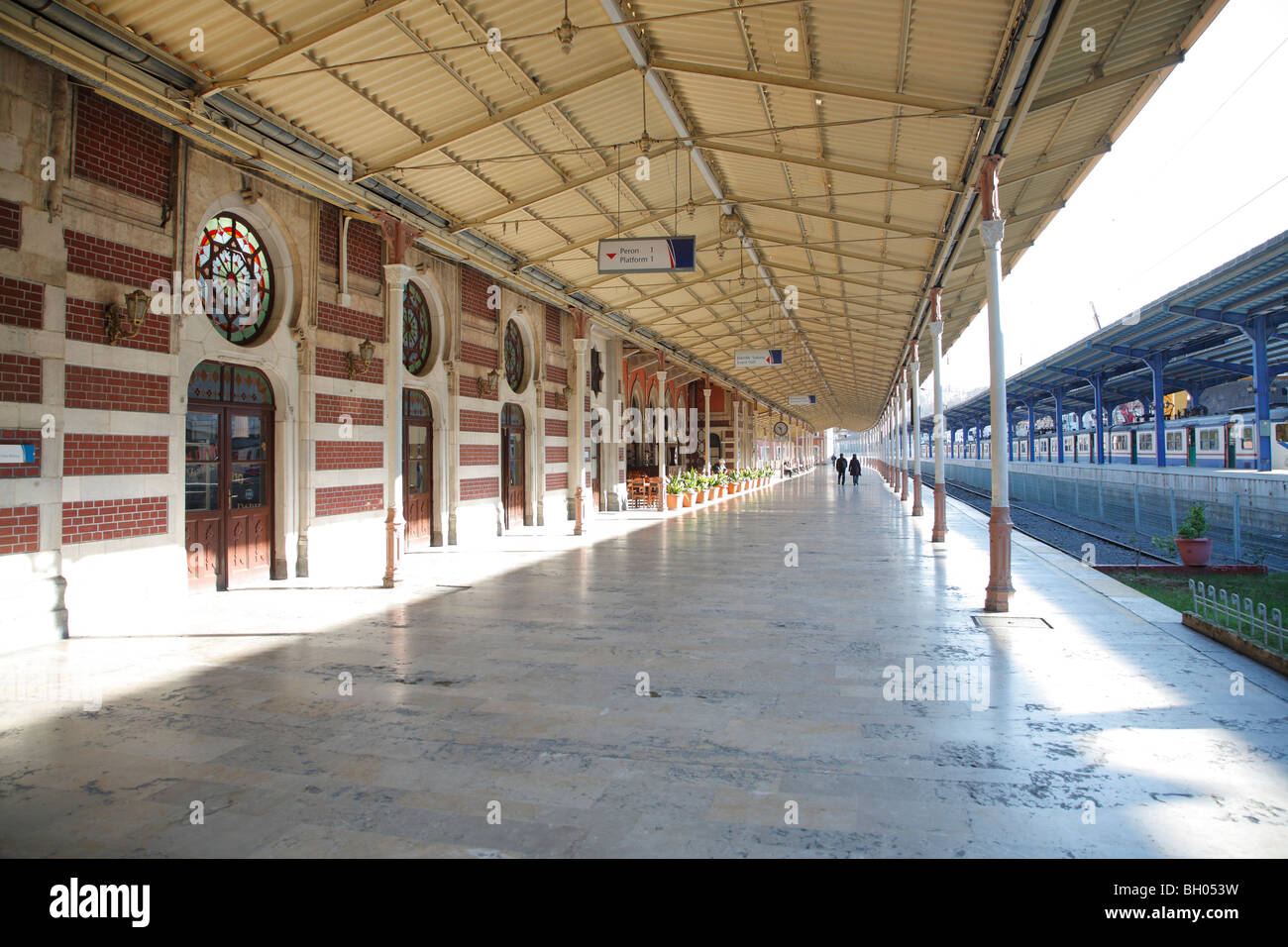 Train Station, Istanbul, Turkey Stock Photo - Alamy
