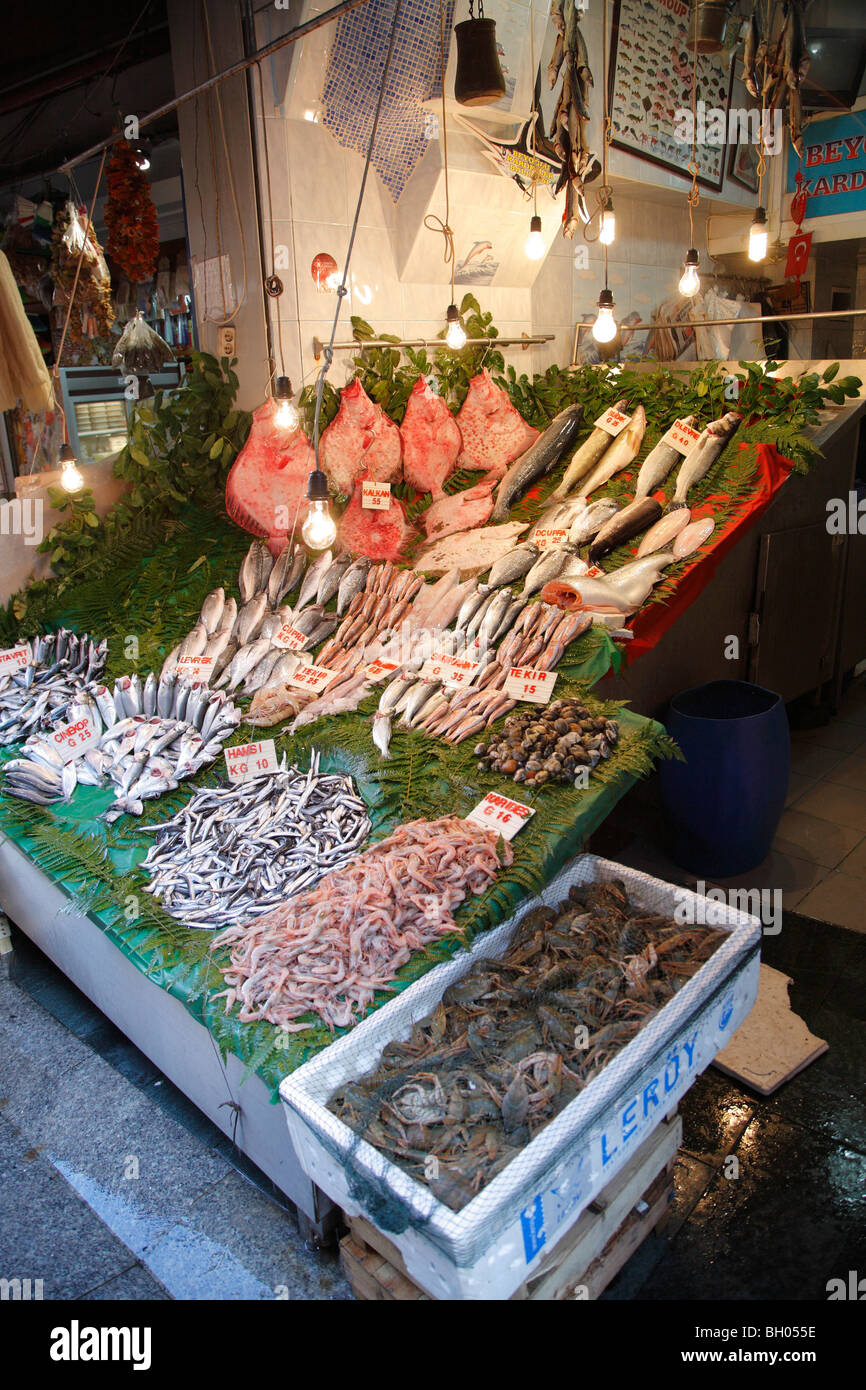 Seafood market istanbul hi-res stock photography and images - Alamy