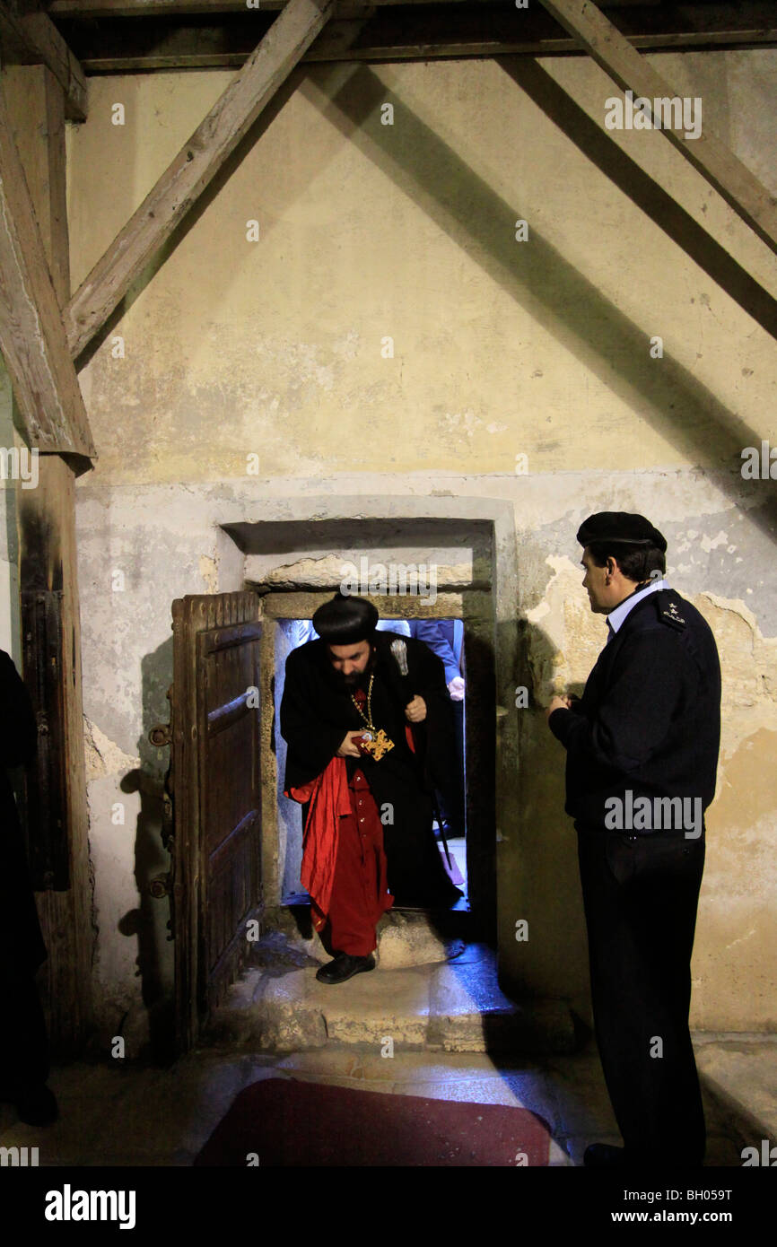 Bethlehem, the Door of Humility at the Church of the Nativity Stock ...