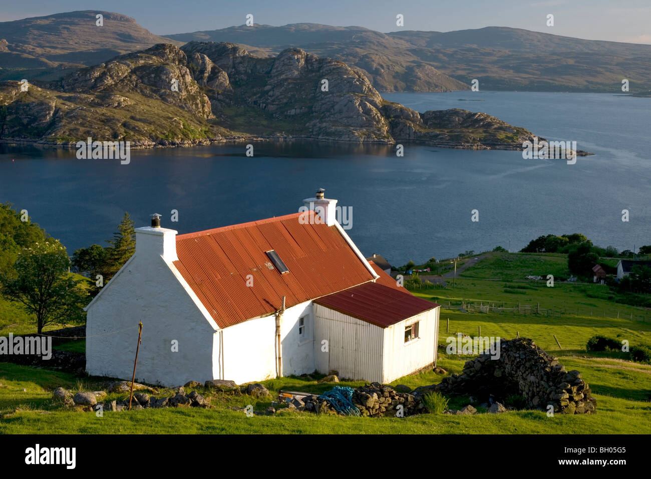 Lower Diabaig, Torridon, Wester Ross, Highlands Of Scotland, UK Stock ...