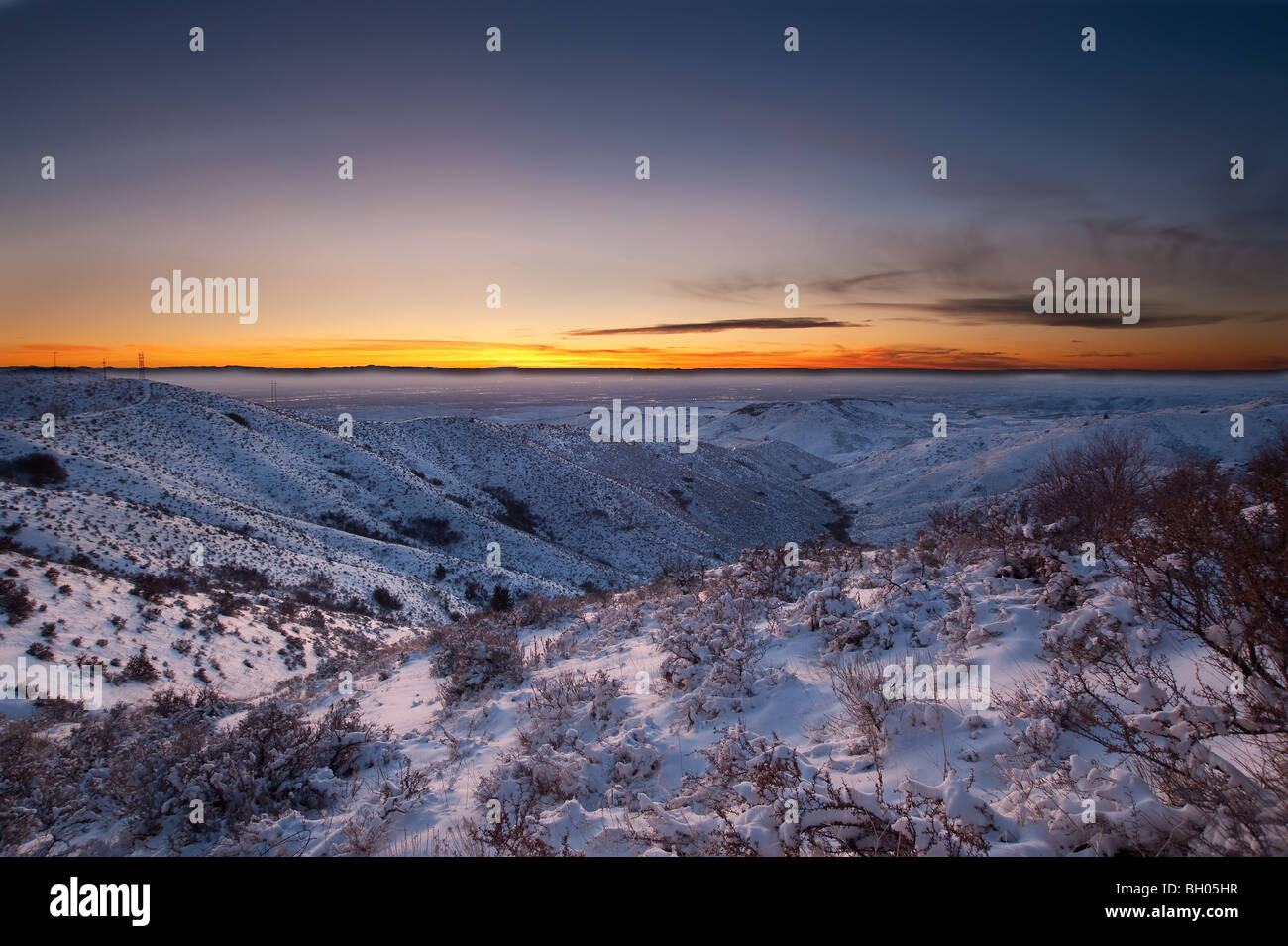 Boise idaho snow hi-res stock photography and images - Alamy