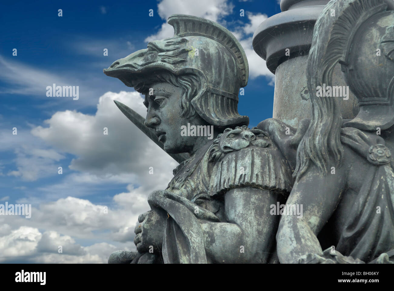 Figures of the bronze Roman soldiers. Berlin, Germany Stock Photo - Alamy