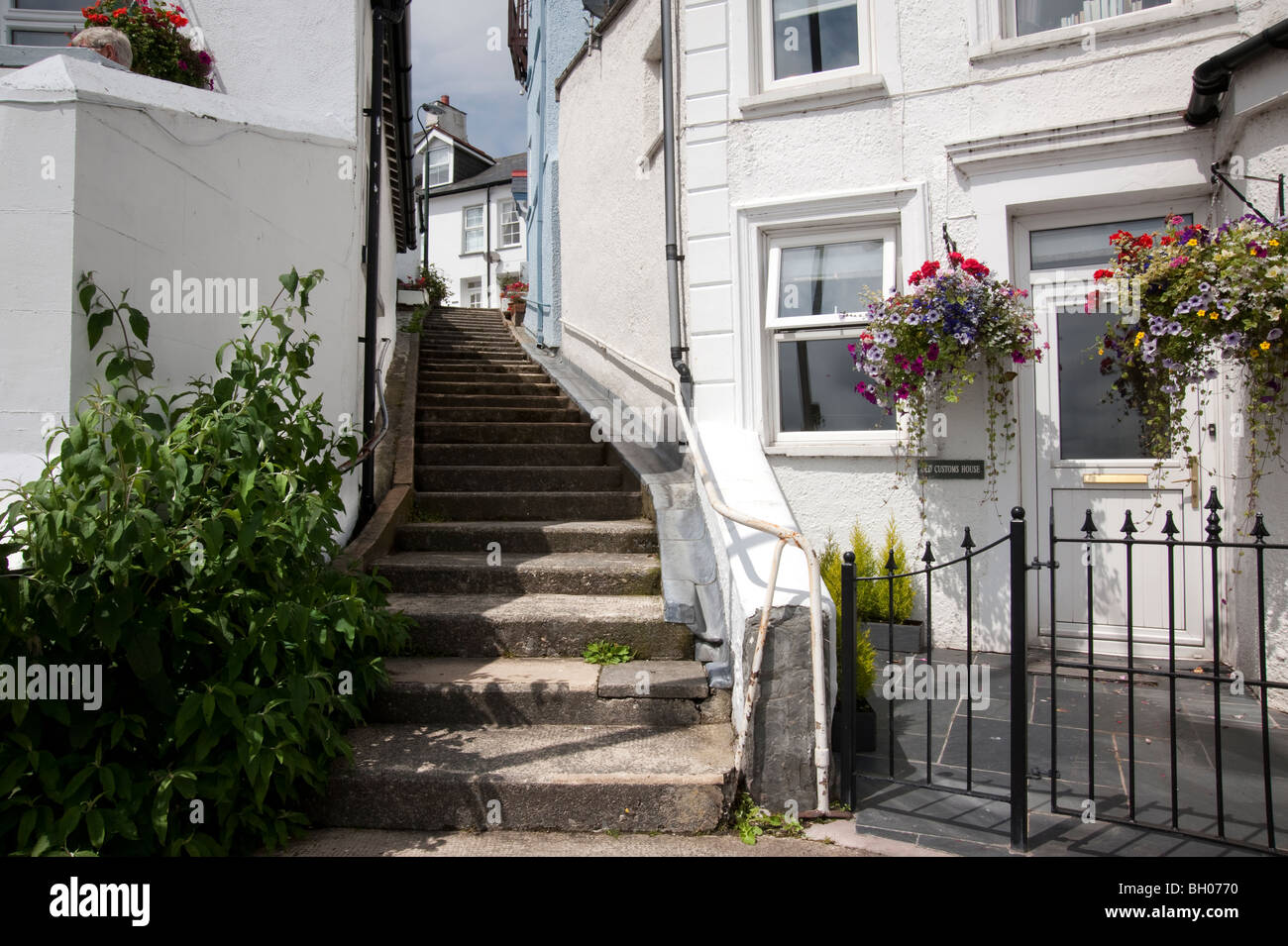 Old Customs House and steps Stock Photo - Alamy