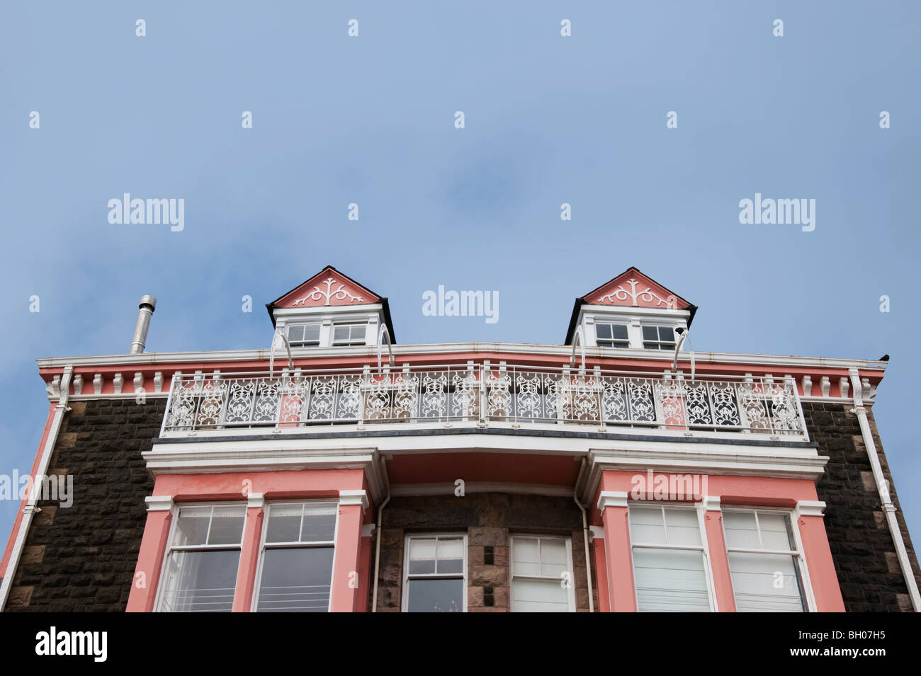 Sea front building Stock Photo - Alamy