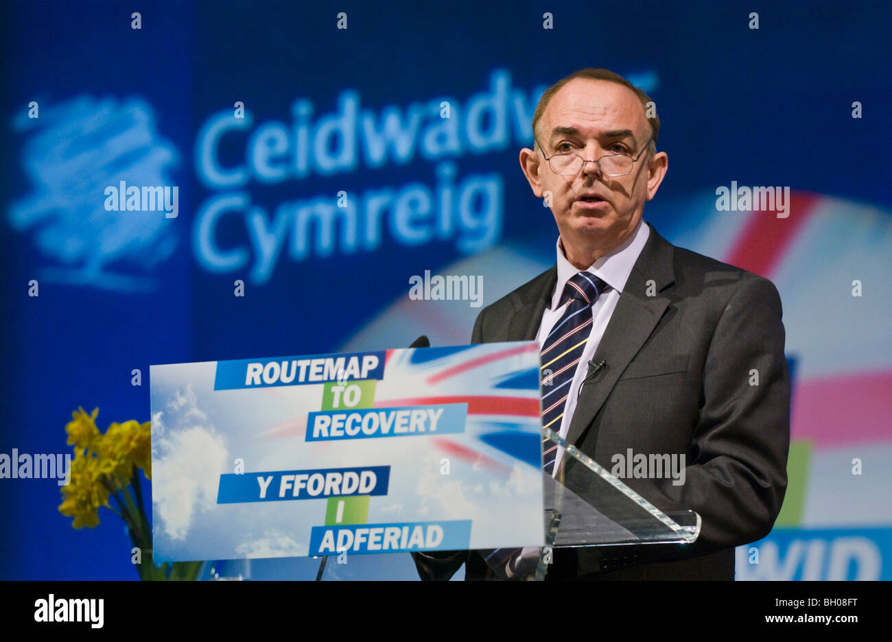 Nick Bourne AM for Mid and West Wales speaking at Welsh Conservative ...