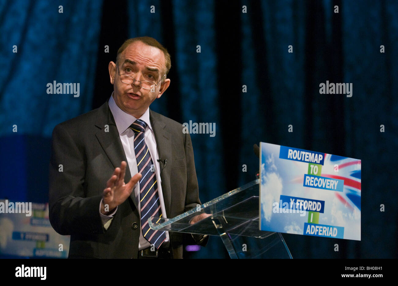 Nick Bourne AM for Mid and West Wales speaking at Welsh Conservative ...