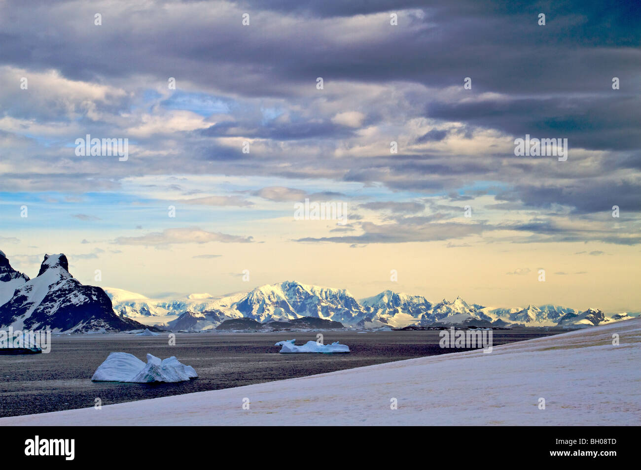 Scene from Petermann Island, Antarctica Stock Photo - Alamy