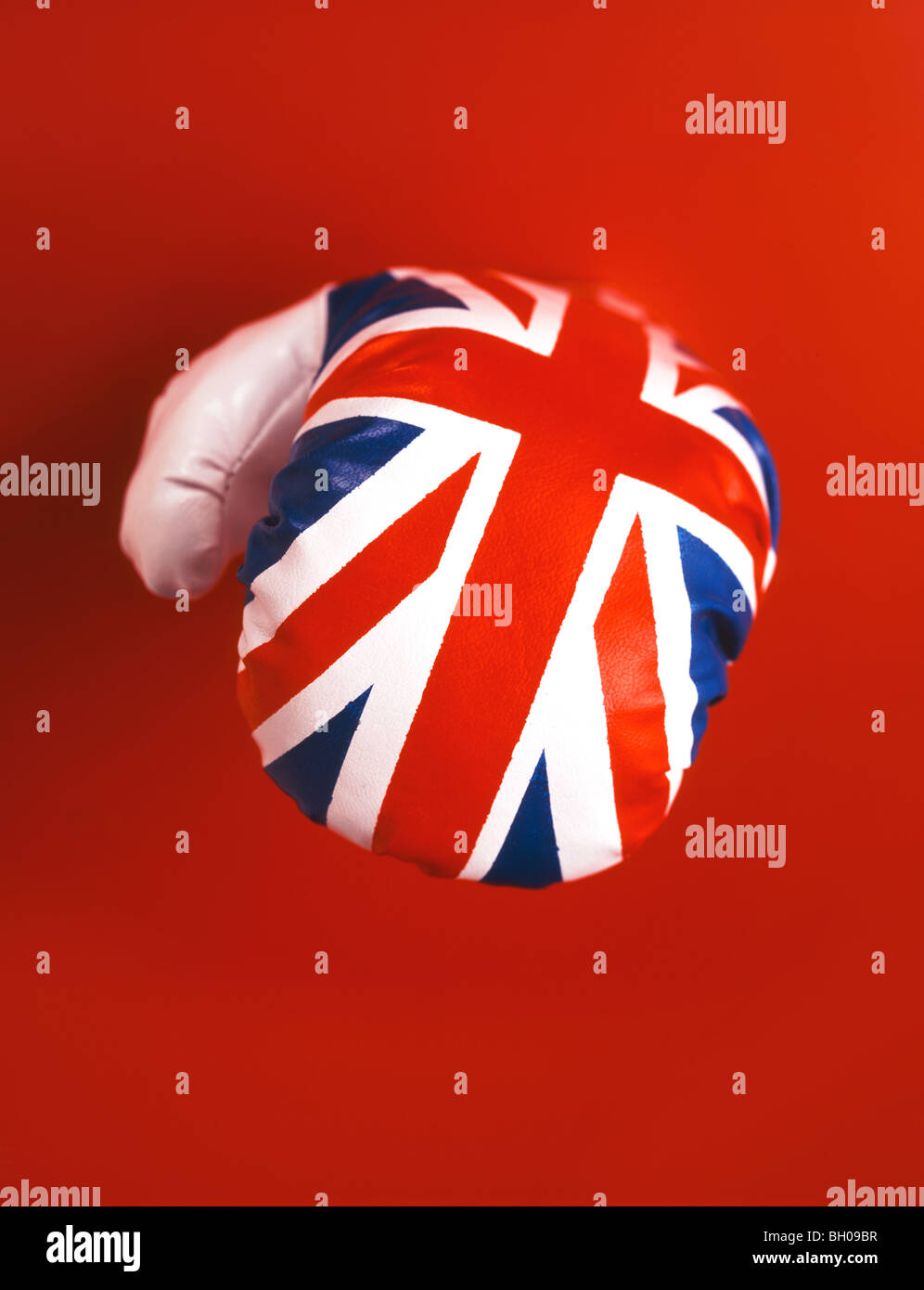 union jack boxing glove Stock Photo - Alamy