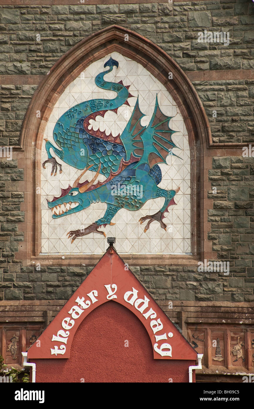 theatr y ddraig- Theatre of the Dragon Stock Photo - Alamy
