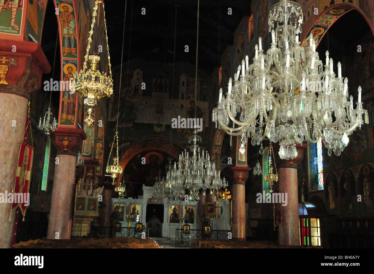 Greece, Rhodes, Rhodes City, The old town of Rhodes, Interior of the ...