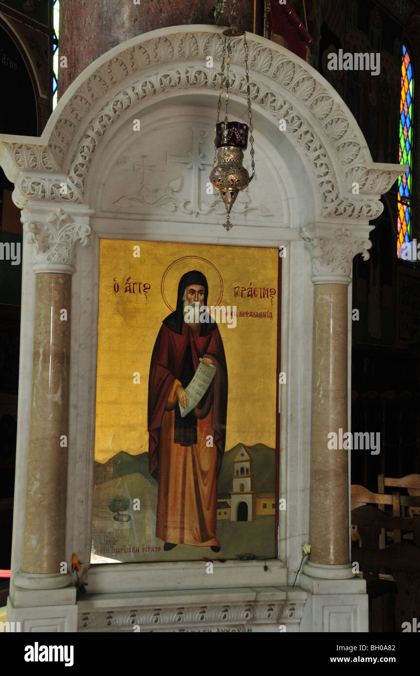 Greece, Rhodes, Rhodes City, The old town of Rhodes, Interior of the ...