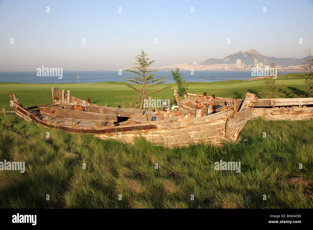 Destruction of golf course hi-res stock photography and images - Alamy