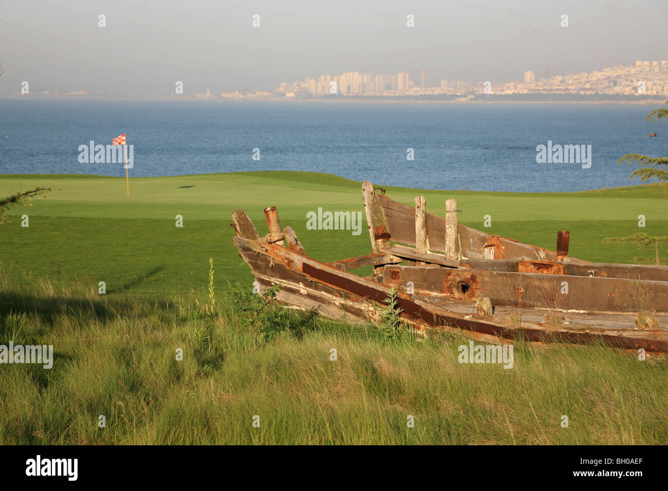 Destruction of golf course hi-res stock photography and images - Alamy