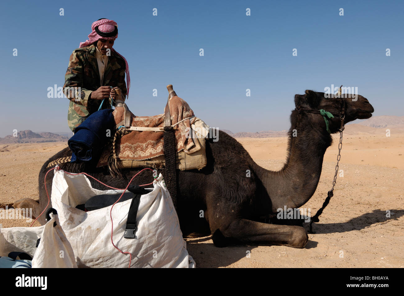 Portraits of Bedouin life in Jordan Stock Photo - Alamy