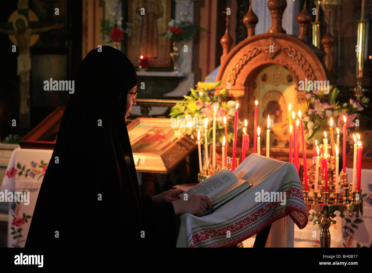 Israel, Jerusalem, the feast of Mary Magdalene at the Russian Orthodox ...