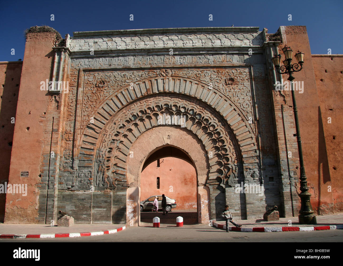 Bab Agnaou, Gate Marrakech, Morocco Stock Photo - Alamy