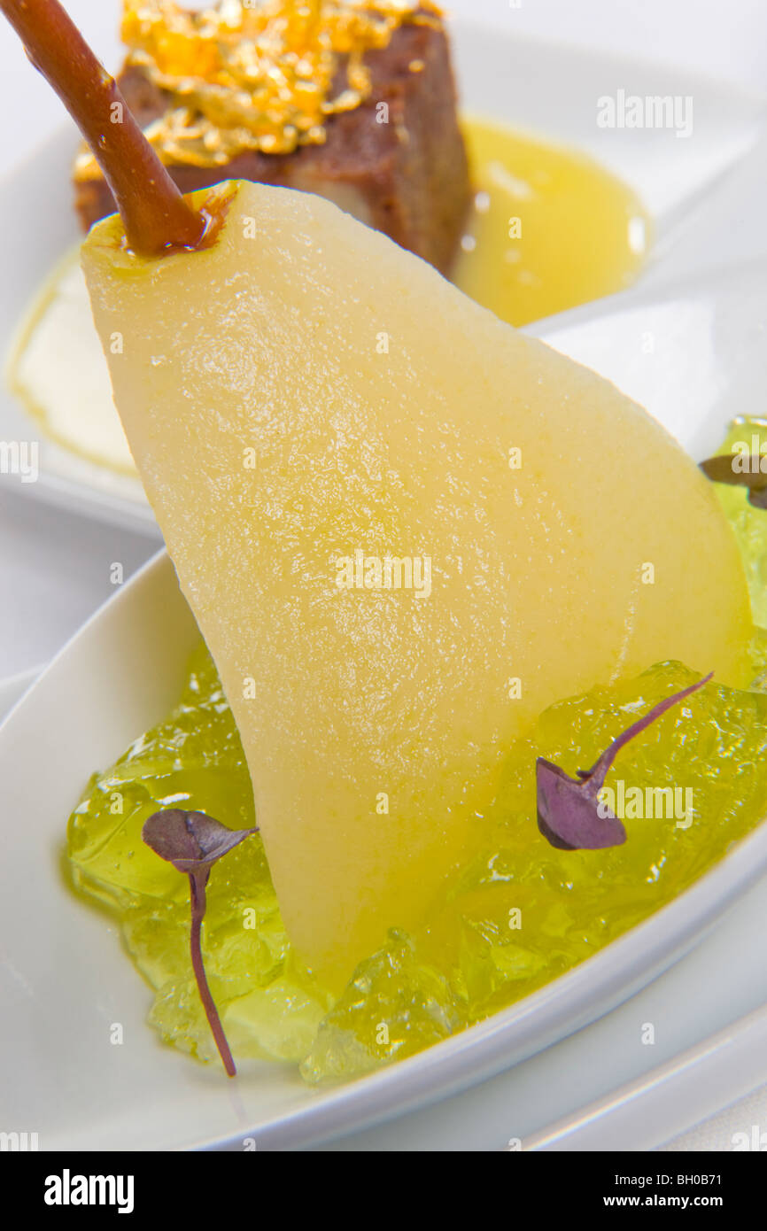 Pear poached pear hi-res stock photography and images - Alamy