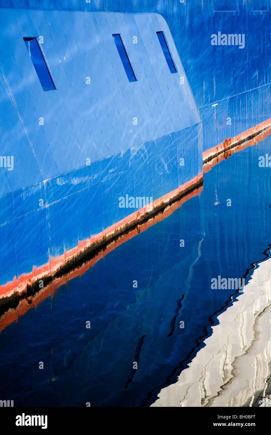 A ship reflection Stock Photo - Alamy