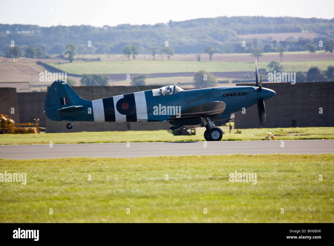 Spitfire Taking Off High Resolution Stock Photography and Images - Alamy