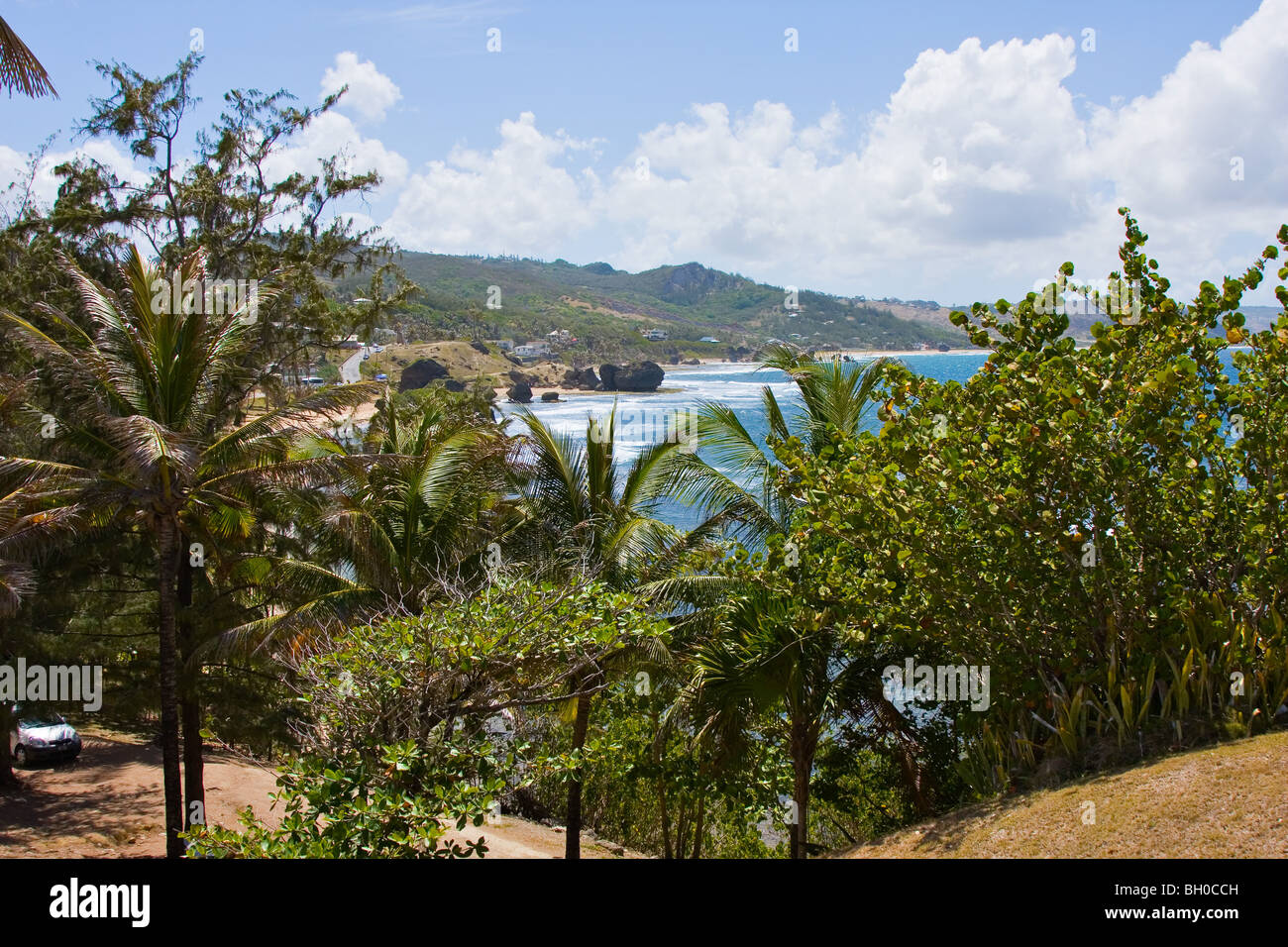 View of Bathsheba, Barbados Stock Photo - Alamy