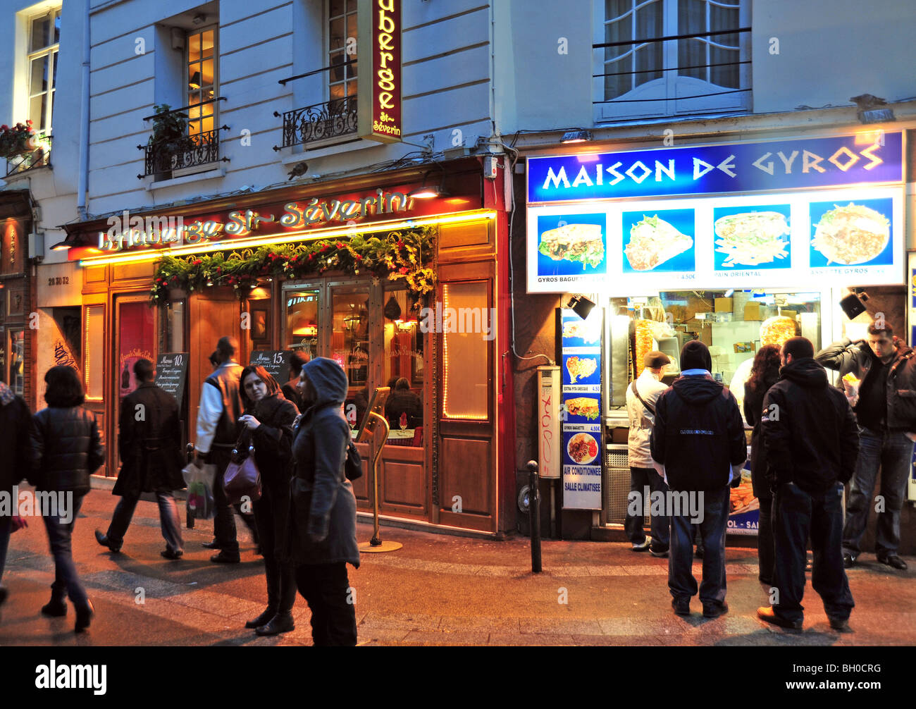 Paris kebab hi-res stock photography and images - Alamy