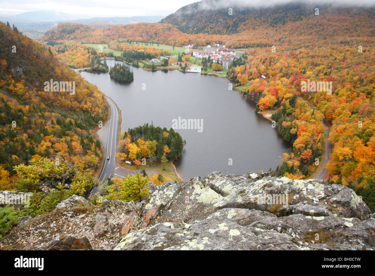 Dixville Notch State Park during the autumn months in Dixville, New ...