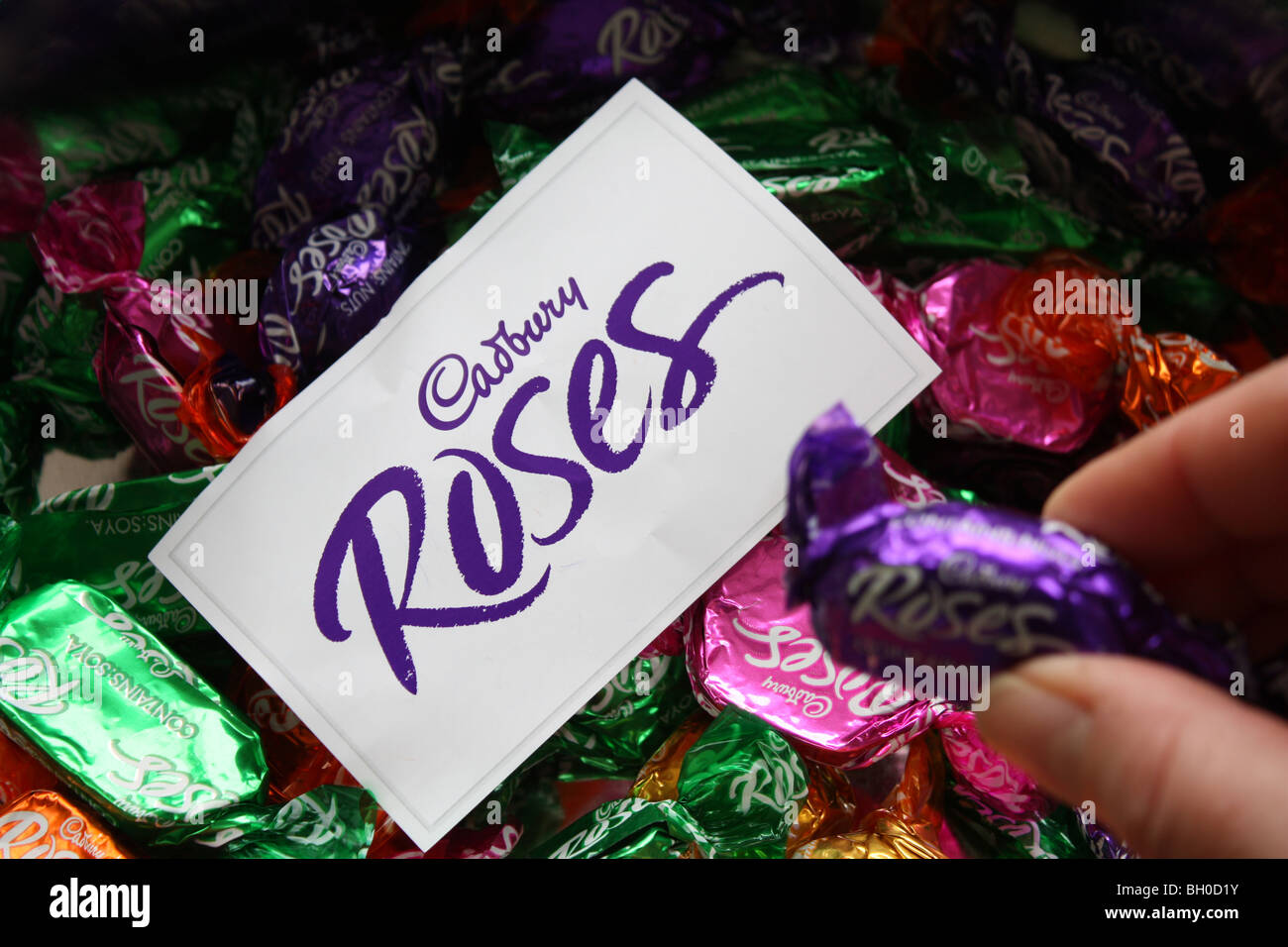 Cadbury roses chocolates hi-res stock photography and images - Alamy