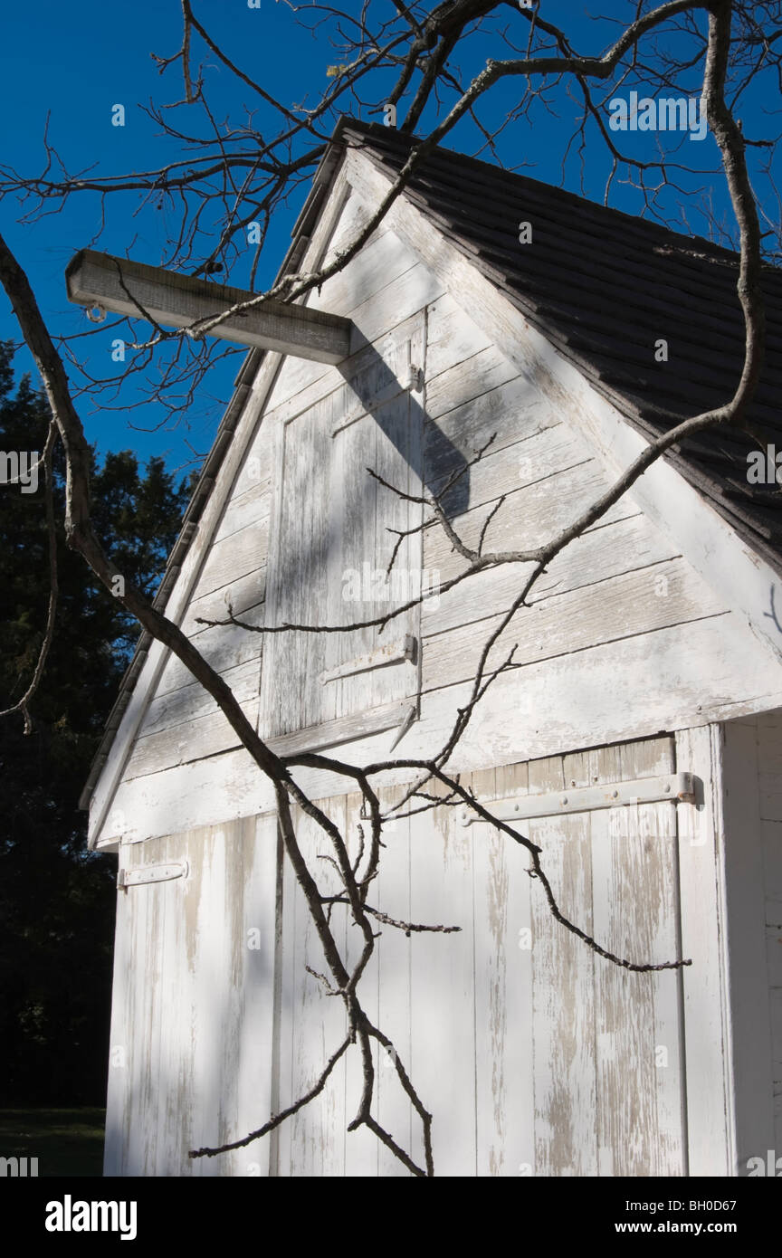 Stock photo of a hoisting bar that looks like a gallows for hanging ...