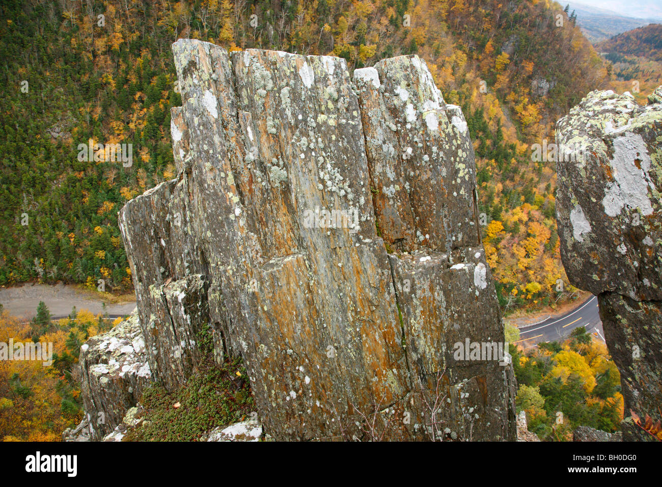 Dixville Notch State Park during the autumn months in Dixville, New ...
