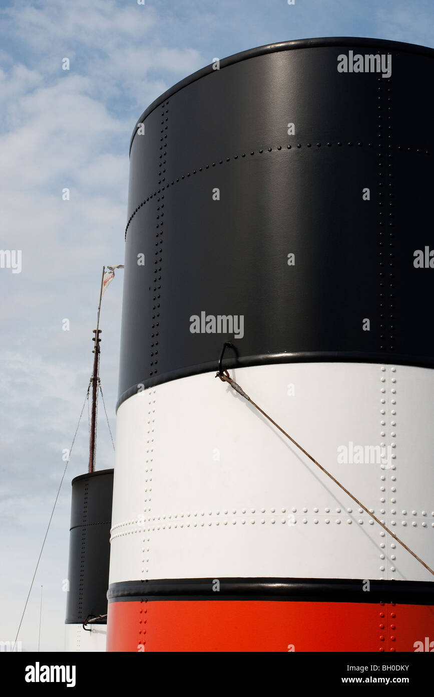 Steam Ship Funnels High Resolution Stock Photography and Images - Alamy