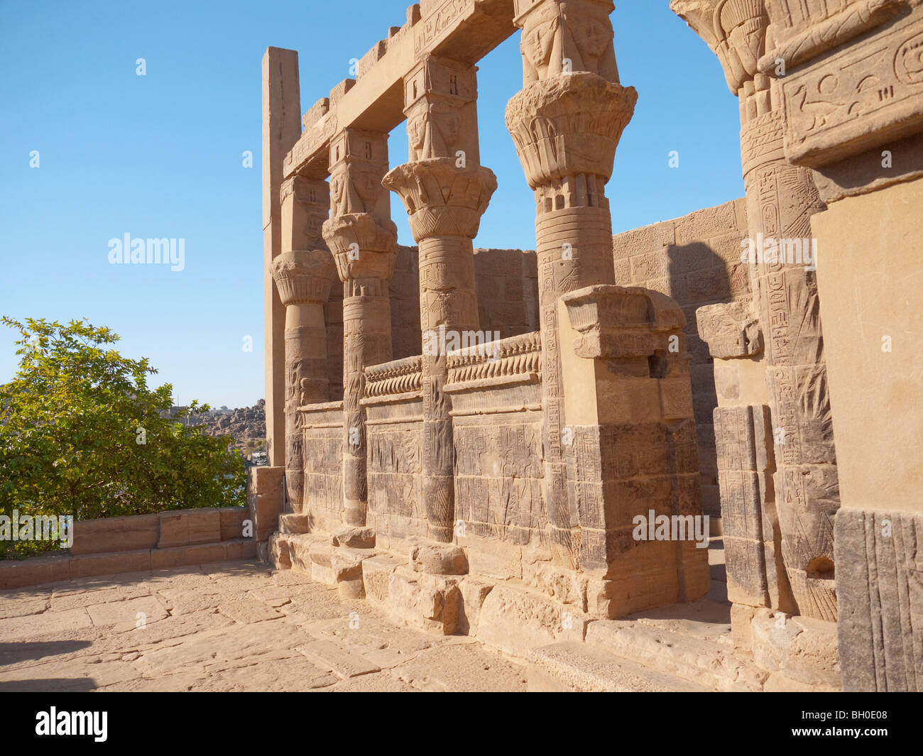 The Little Temple to Hathor at the Temple to Isis, Horus and Osiris on ...