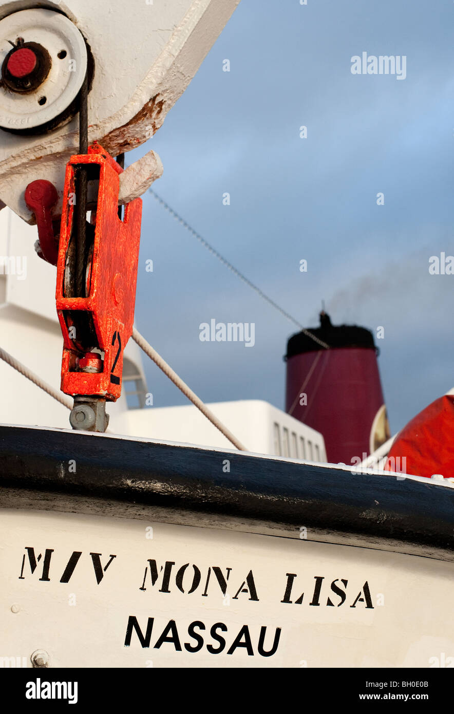 The cruise ship Mona Lisa Stock Photo - Alamy