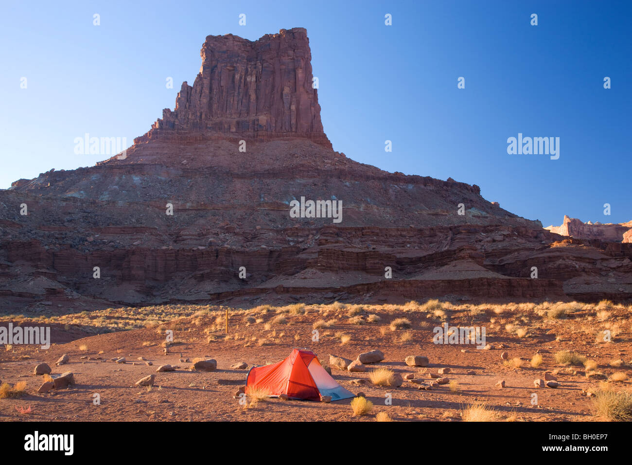 Camping along the White Rim Trail , Island in the Sky District ...