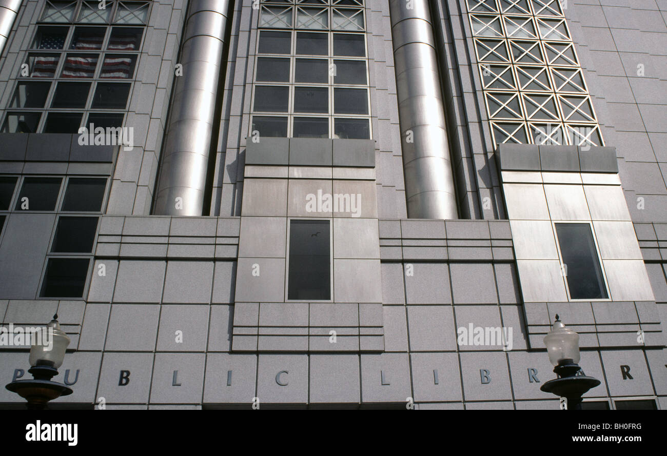 San Francisco Main Public Library Stock Photo - Alamy