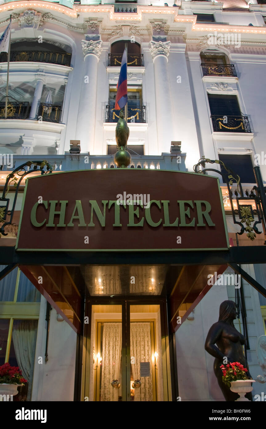 Nice, France, French Fancy Restaurant,"Chantecler" Tourist Hotel ...