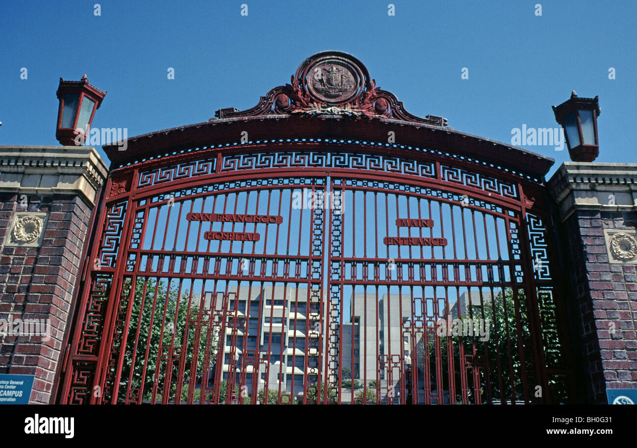 San francisco general hospital gate hi-res stock photography and images ...
