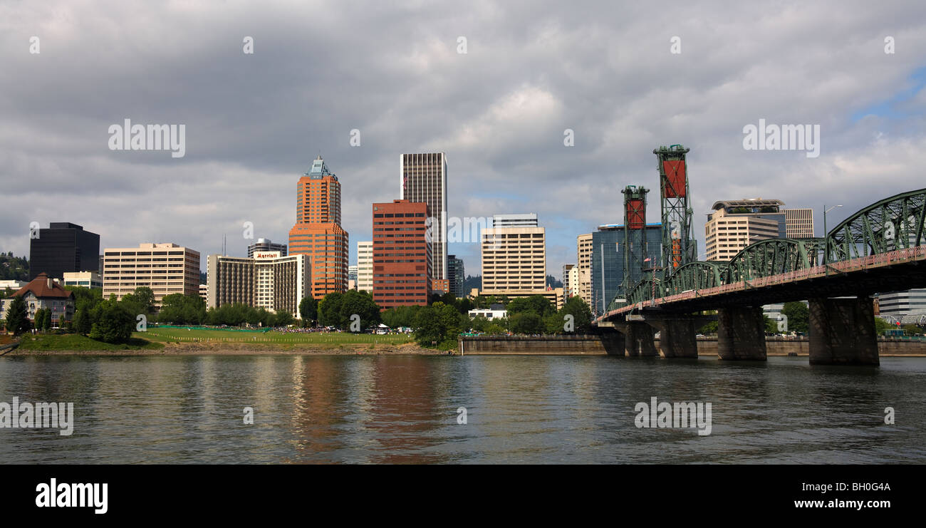 Panorama of portland hi-res stock photography and images - Alamy