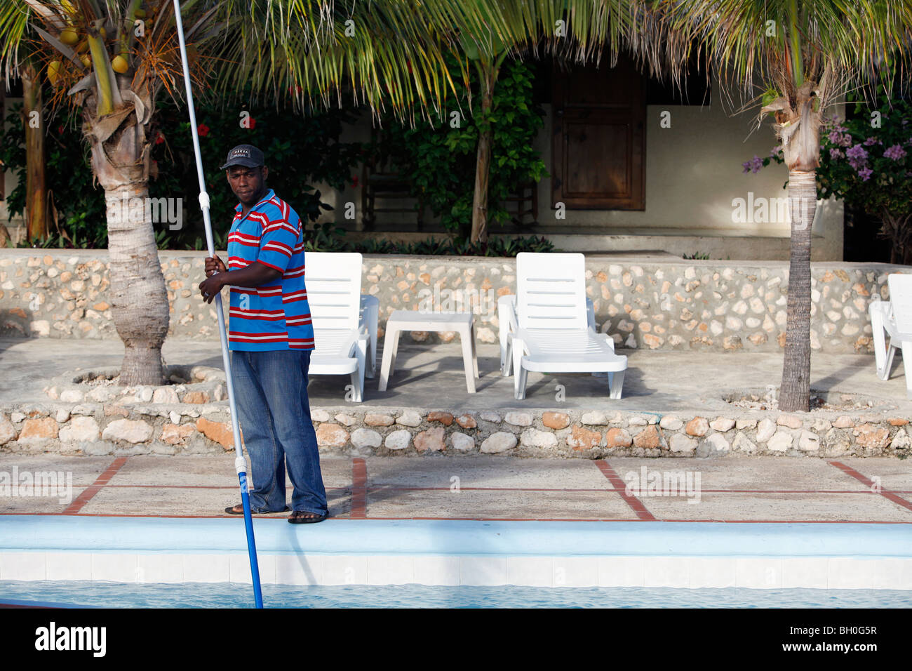 Attendant pool hi-res stock photography and images - Alamy