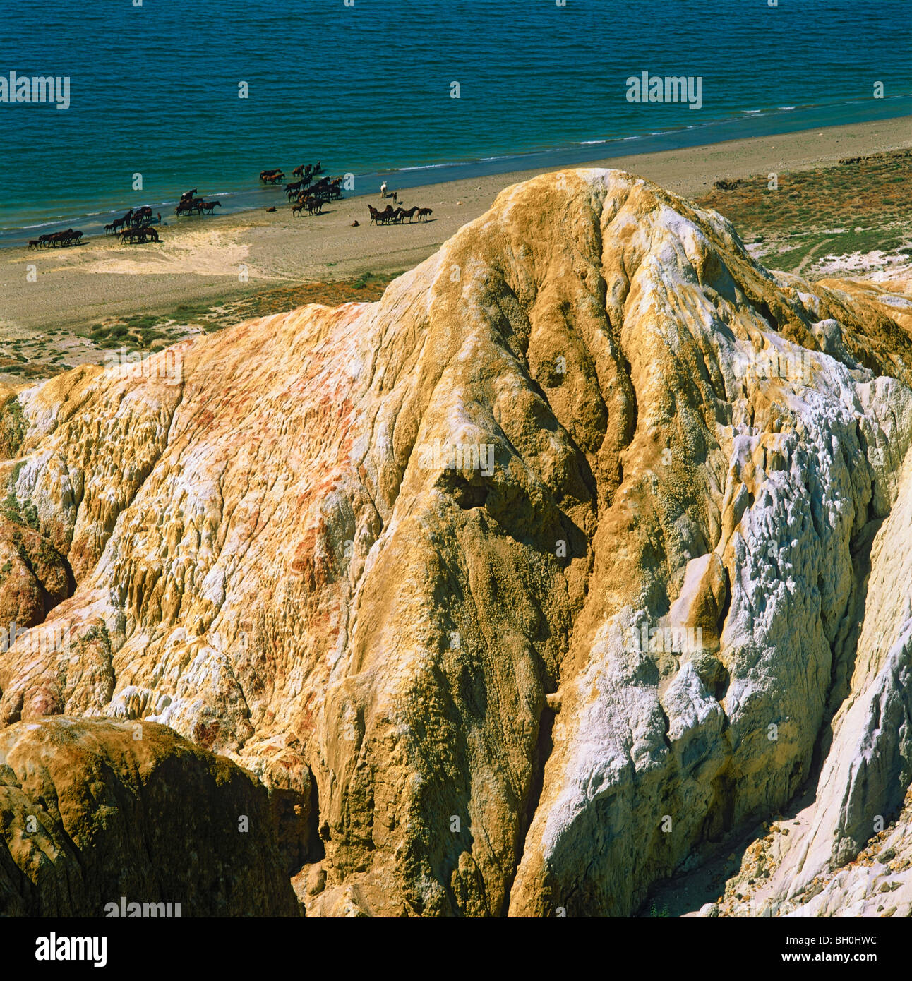 Lake zaysan hi-res stock photography and images - Alamy