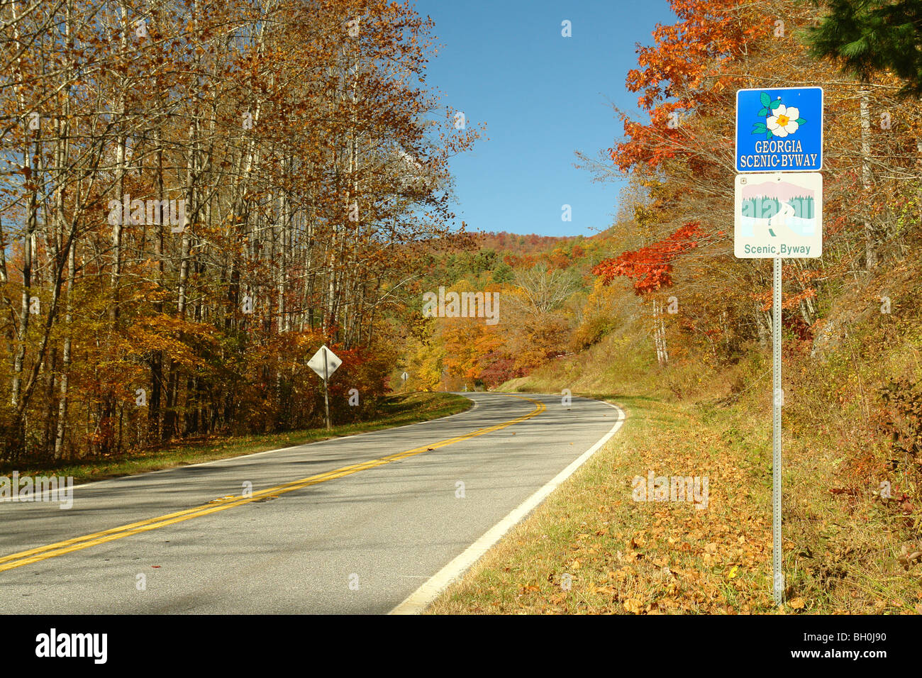 Russell-Brasstown Scenic Byway, GA, Georgia, Chattahoochee National ...