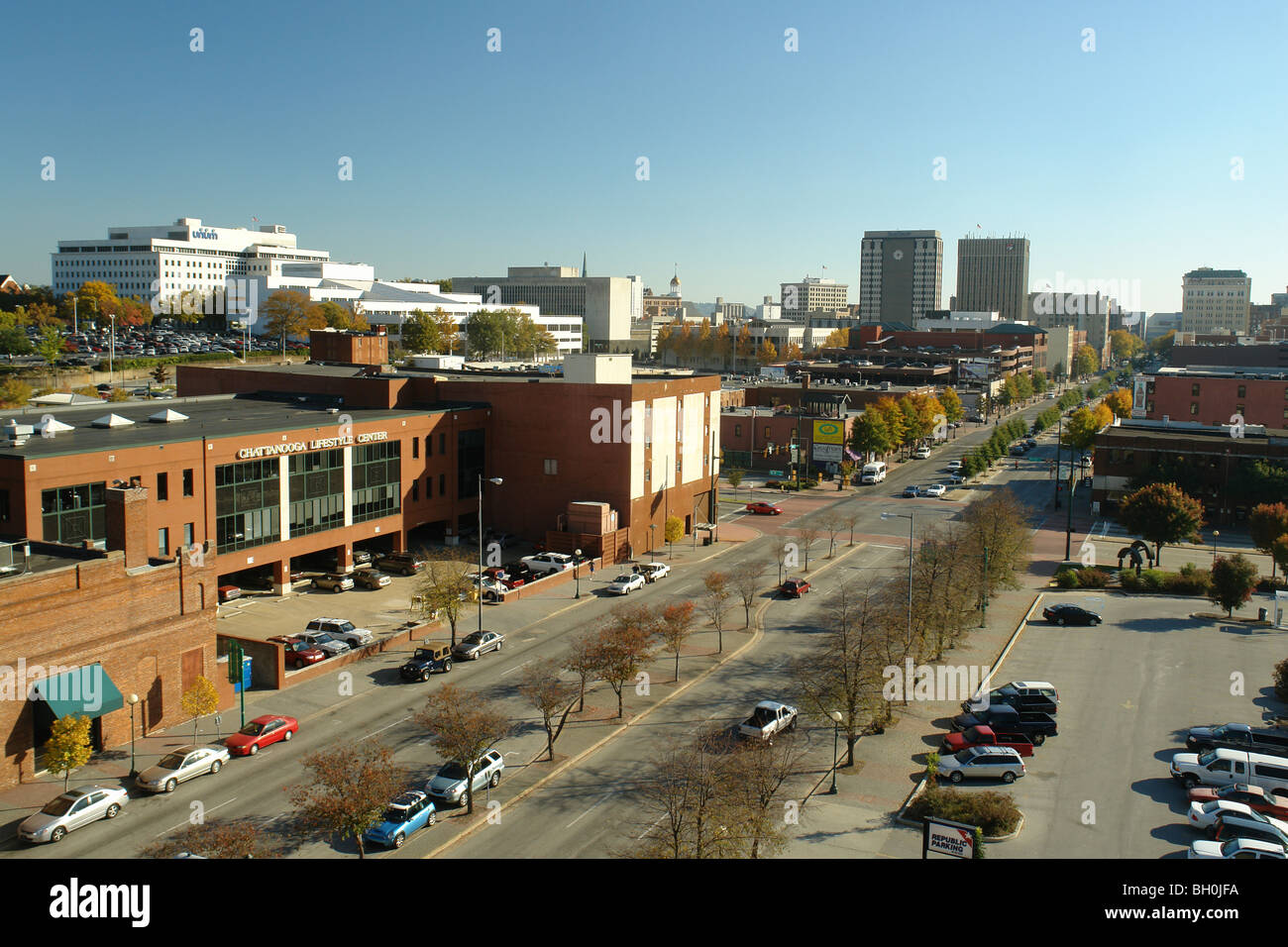 Aerial photographs american cities hi-res stock photography and images ...