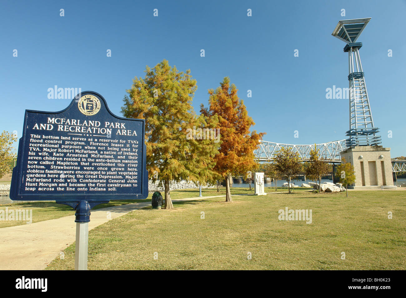 Florence, Al, Alabama, Tennessee River, McFarland Park and Recreation ...
