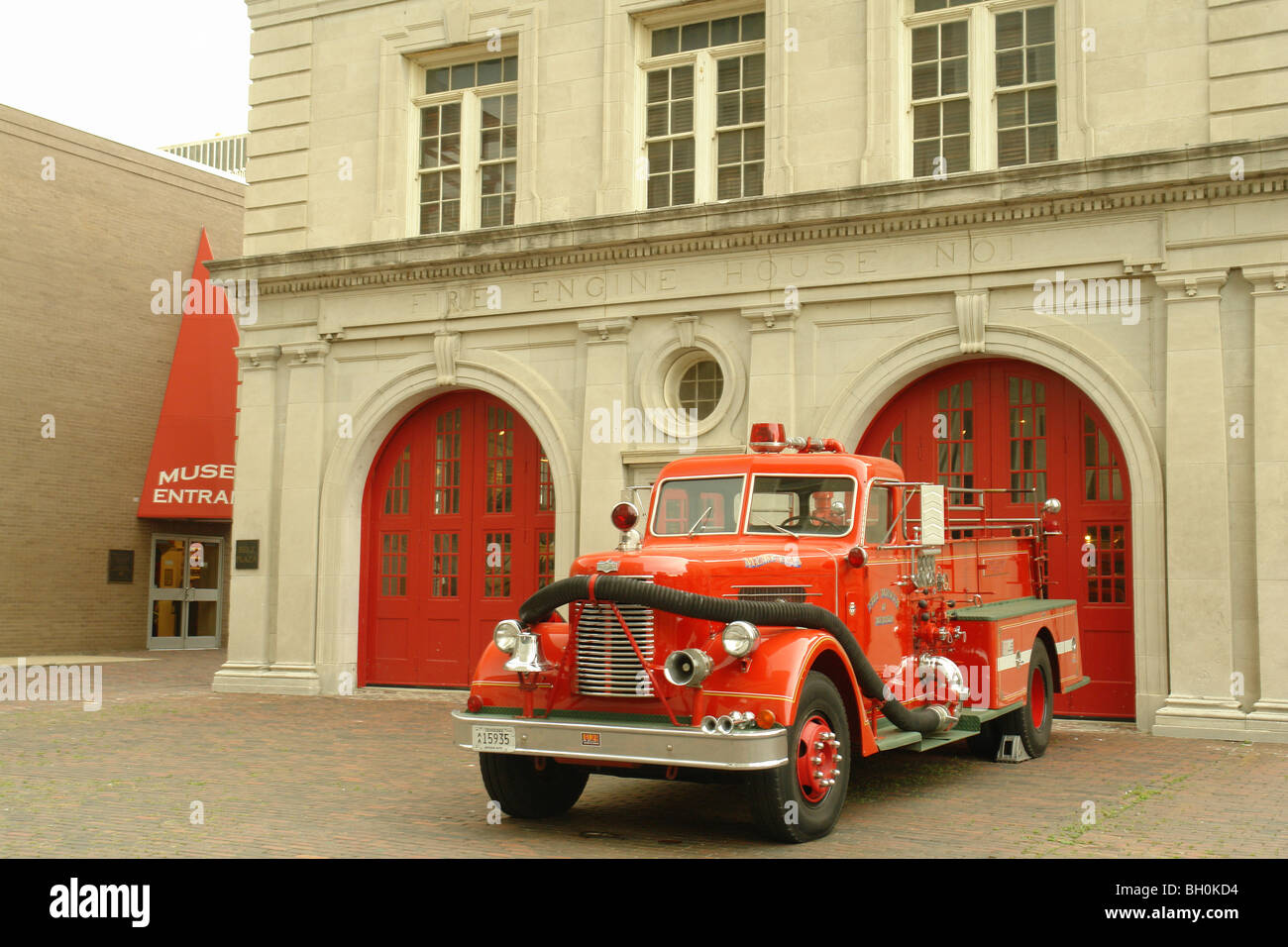 Memphis, TN, Tennessee, Downtown, Fire Museum of Memphis Stock Photo ...