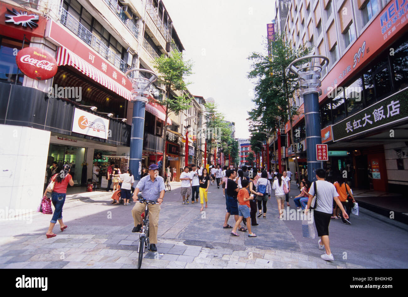 Ximending, Taipei, Northern Taiwan, Taiwan, R.O.C Stock Photo - Alamy