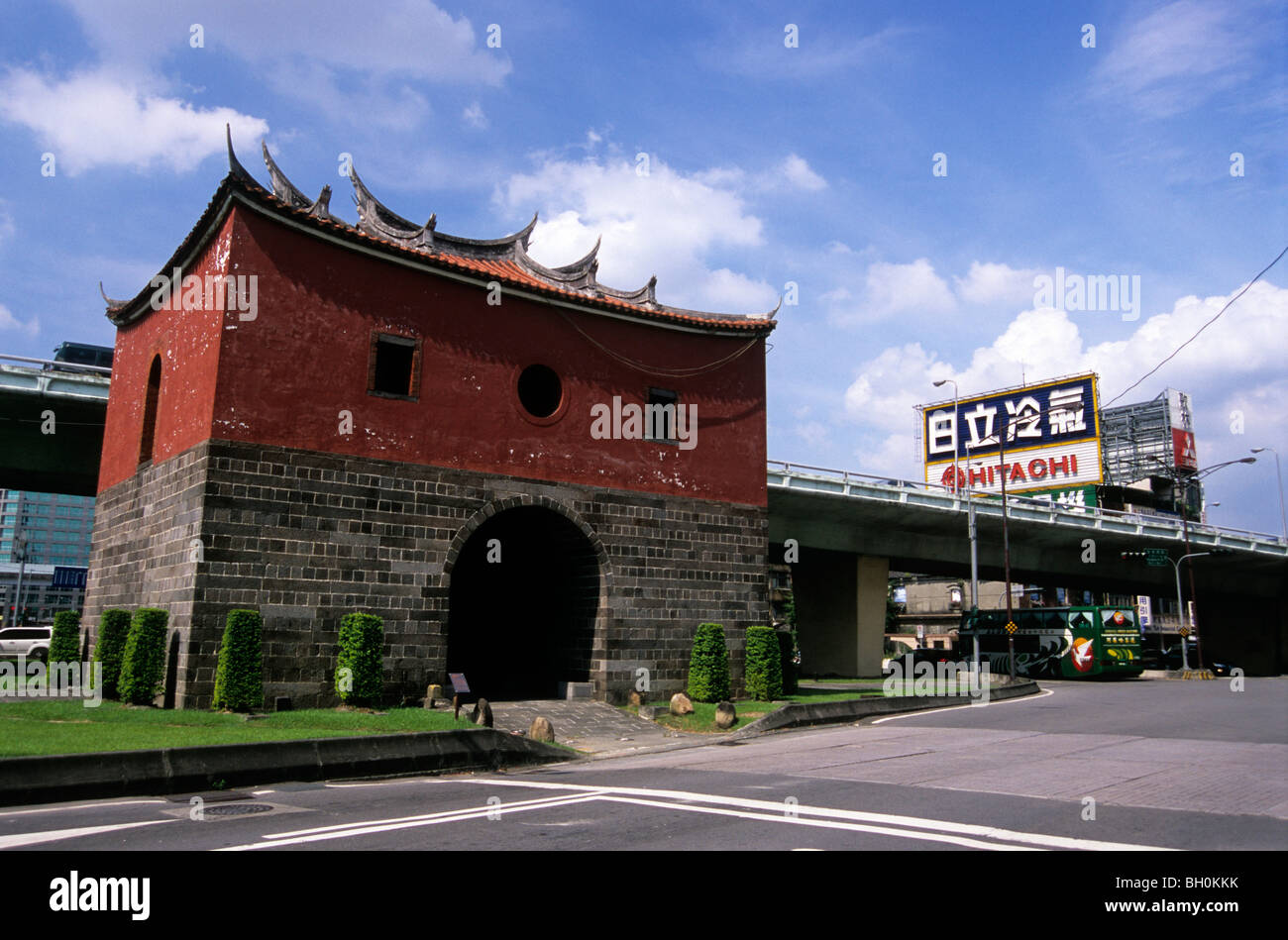 North Gate, Taipei, Northern Taiwan, Taiwan, R.O.C Stock Photo - Alamy
