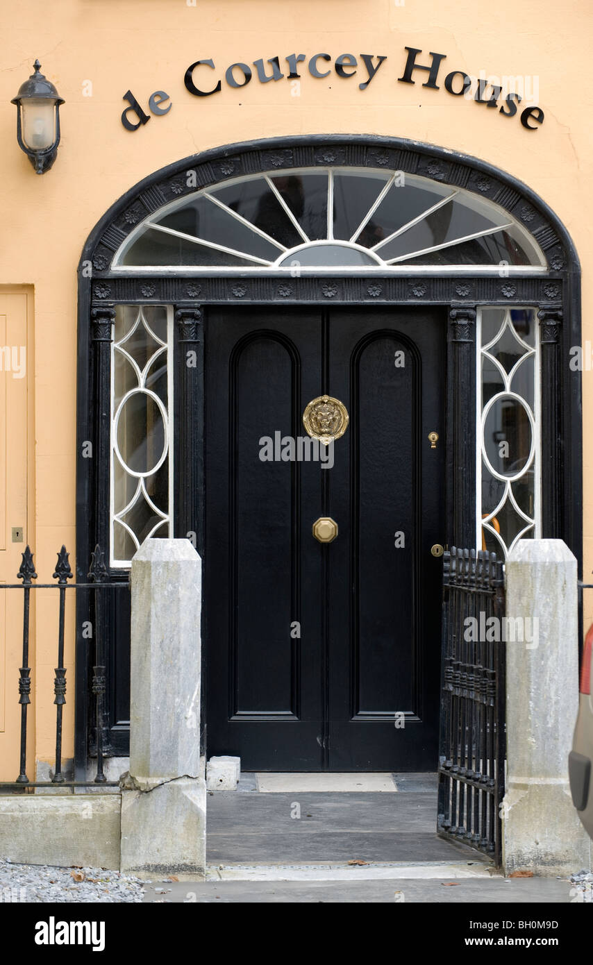 Entrance and Porch to De Courcey House, 3 Denis Quay, Kinsale. County ...