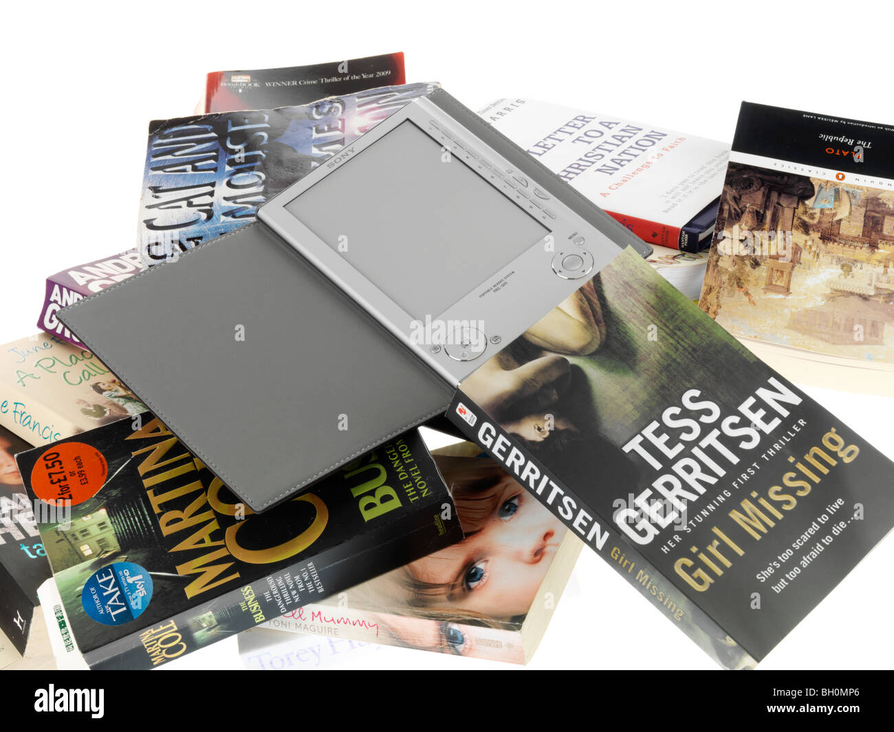 Electronic Book Reader Stock Photo - Alamy