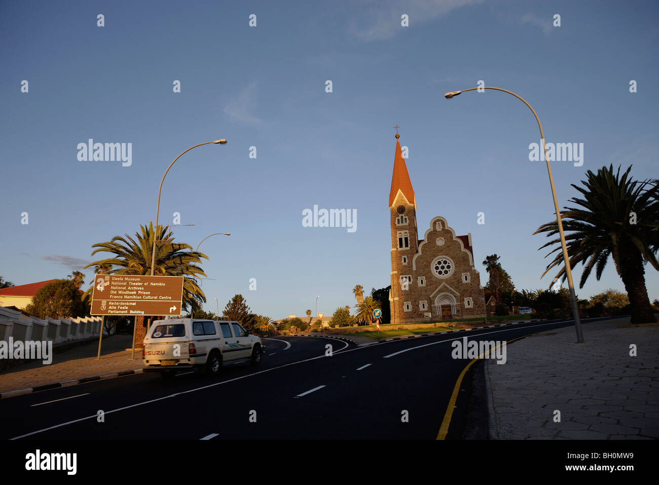 Christus church, Windhoek, Namibia, Africa Stock Photo - Alamy
