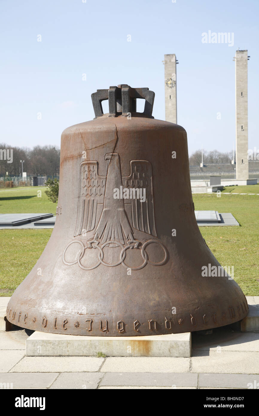 Berlin Olympiastadion Olympia Stadion Olympic Stadium The Olympic Bell ...