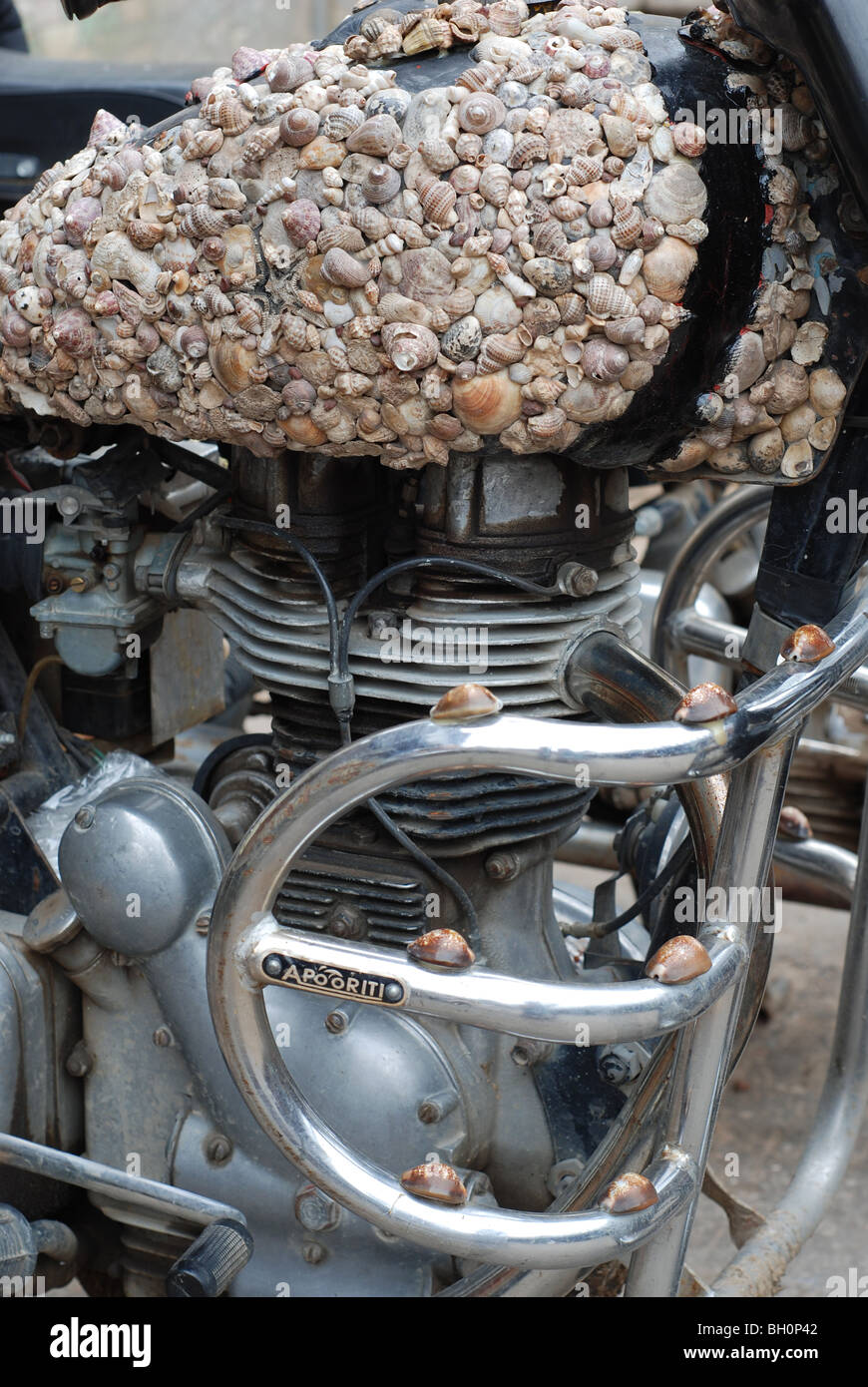 Indian motorcycle engine detail hi-res stock photography and images - Alamy